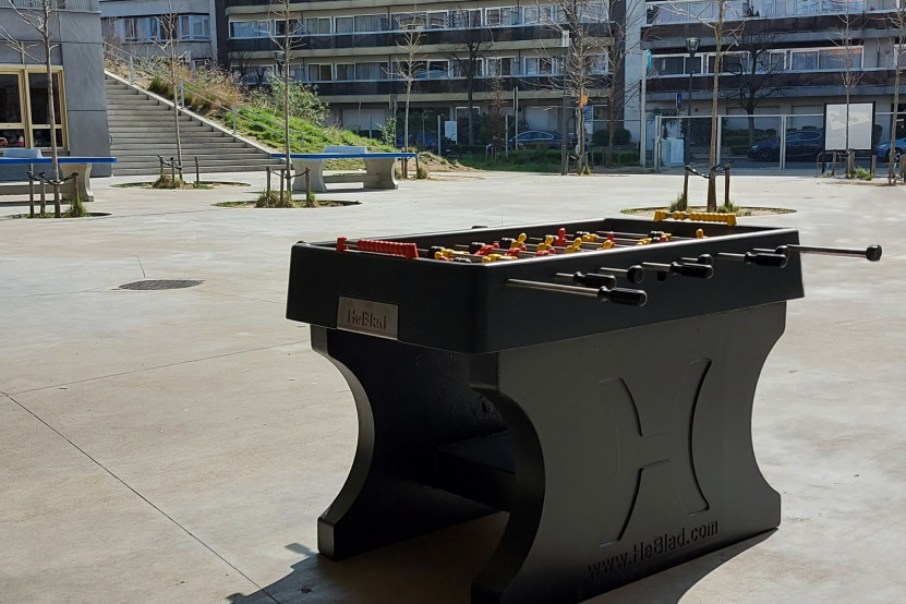 Concrete Table Football Table - HeBlad